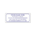 Professional Notary Public Customizable Template Self-inking Stamp | Zazzle