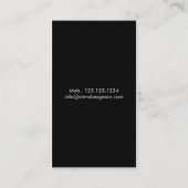 Professional Opera Singer Suit Man Theatre Concert Business Card | Zazzle