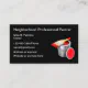 Professional Painter Paint Brush And Paint Can Business Card | Zazzle