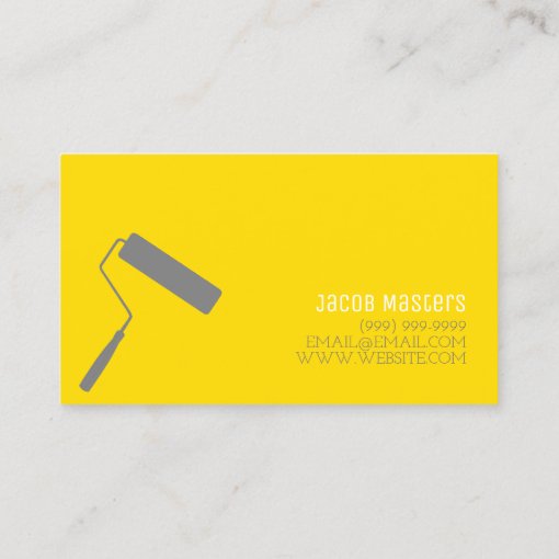Professional Painting, Painter Business Card | Zazzle