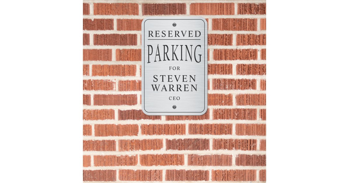 professional parking sign | Zazzle