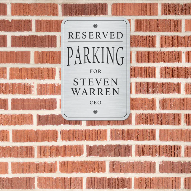 professional parking sign | Zazzle