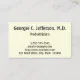 Professional Pediatrician Business Card | Zazzle