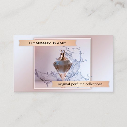 Professional Perfume Fragrance Salon Business Card | Zazzle.com