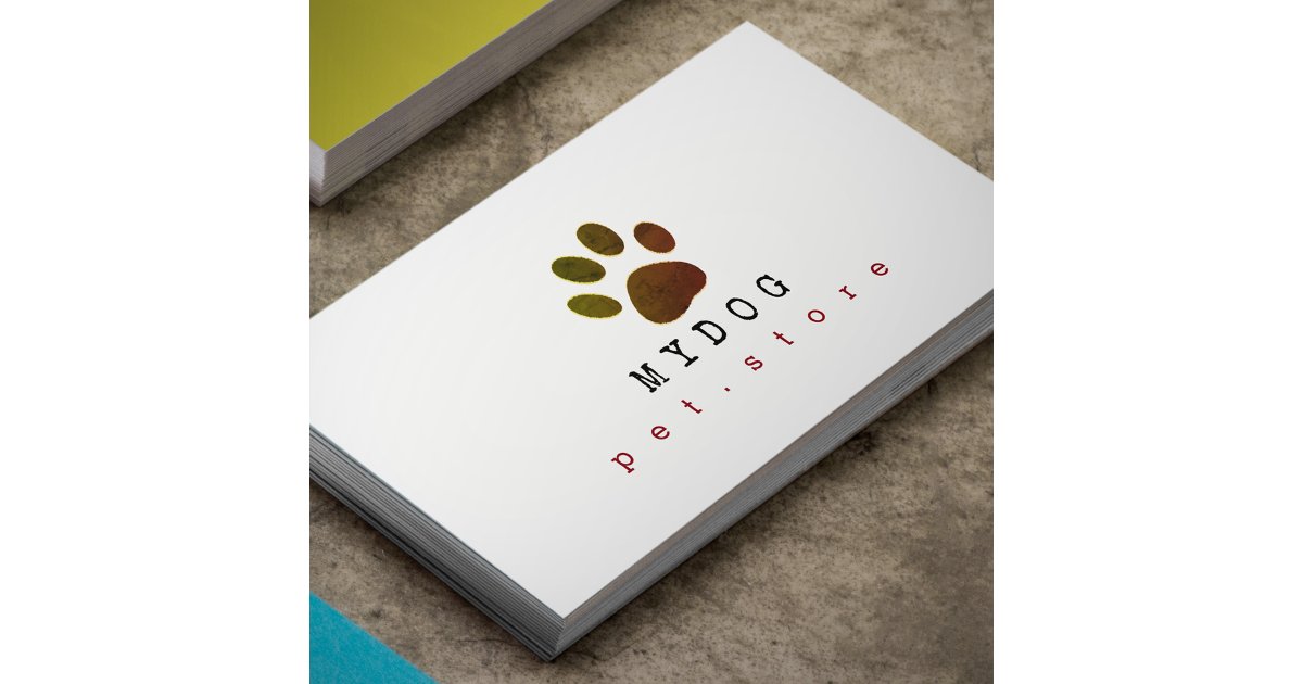 Professional Pet Store . Animals Business Card | Zazzle