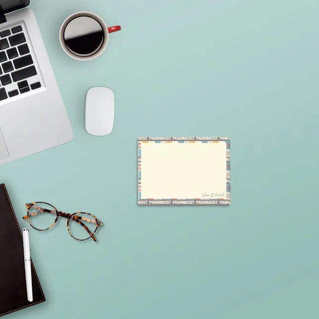 Professional Pharmacist•Custom Post-it Notes | Zazzle