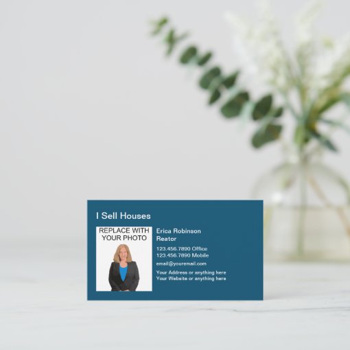 Professional Photo Template Business Cards | Zazzle