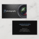 Professional Photographer Camera Lens Business Card | Zazzle