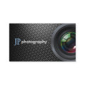 Professional Photographer Camera Lens Business Card | Zazzle