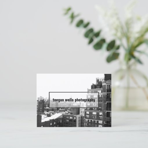Professional Photography Photographer Photo Card | Zazzle