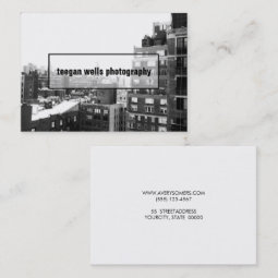 Professional Photography Photographer Photo Card | Zazzle