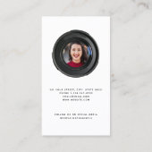 Professional Photography QR Code Social Media Business Card | Zazzle
