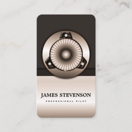 Professional Pilot Jet Charter Business Cards | Zazzle
