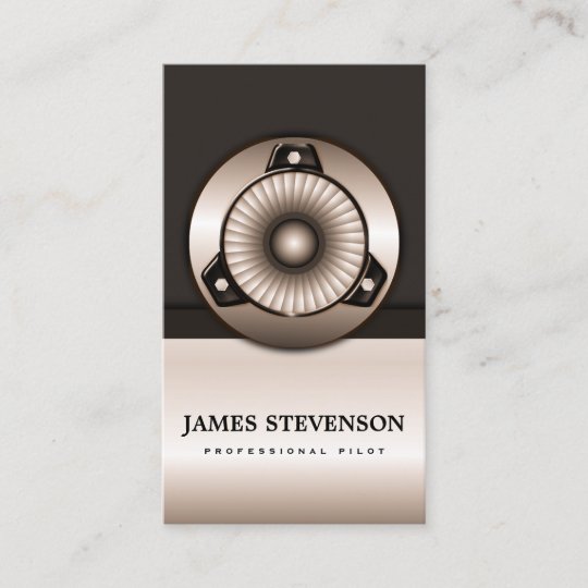 Professional Pilot Jet Charter Business Cards | Zazzle.com