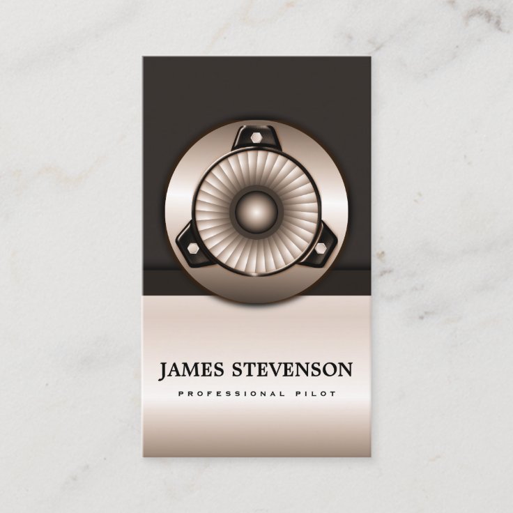 Professional Pilot Jet Charter Business Cards | Zazzle