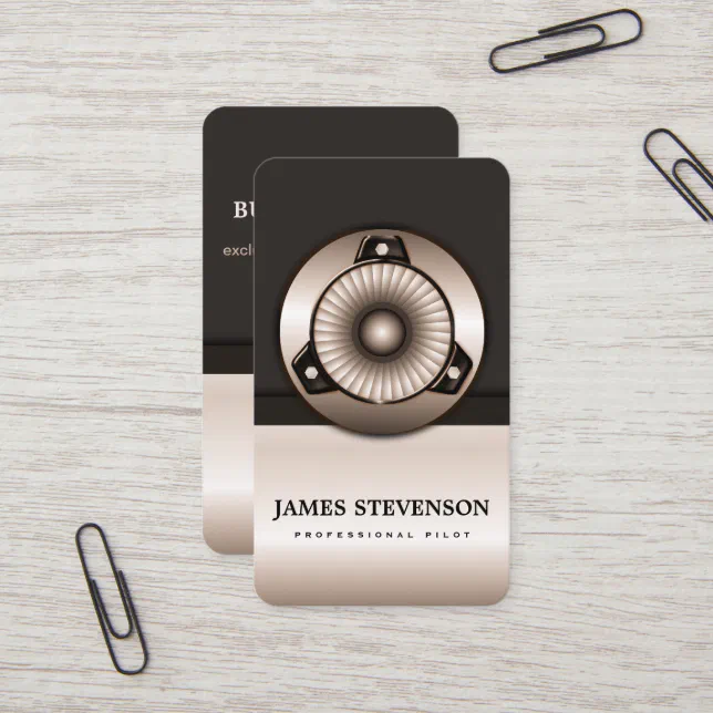 Professional Pilot Jet Charter Business Cards | Zazzle