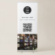 Professional QR Code Business Logo Photo Retractable Banner | Zazzle