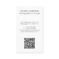 Professional QR Code Photo Business Card | Zazzle