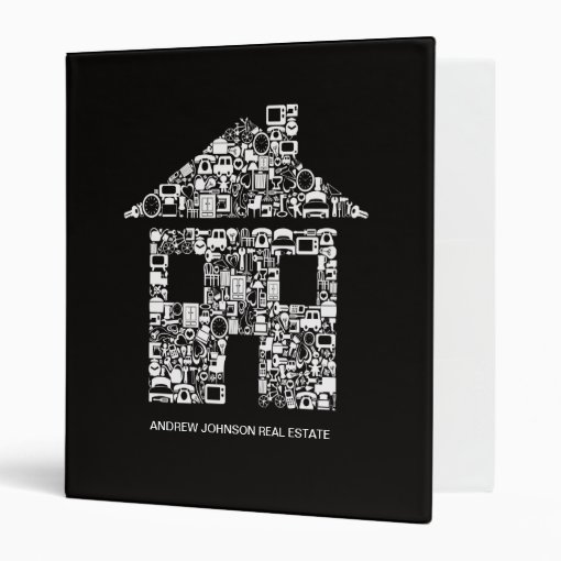 Professional Real Estate Realtor Business Binder | Zazzle