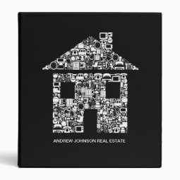 Professional Real Estate Realtor Business Binder | Zazzle