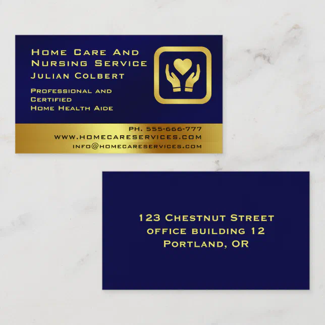 Professional Registered Nurse Medical Business Card | Zazzle