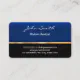 Professional Royal Blue System Analyst Business Card | Zazzle
