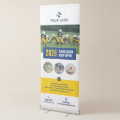 Professional School Logo Photo Collage Marketing Retractable Banner ...