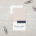 Professional Simple Modern Geometric Business Card | Zazzle