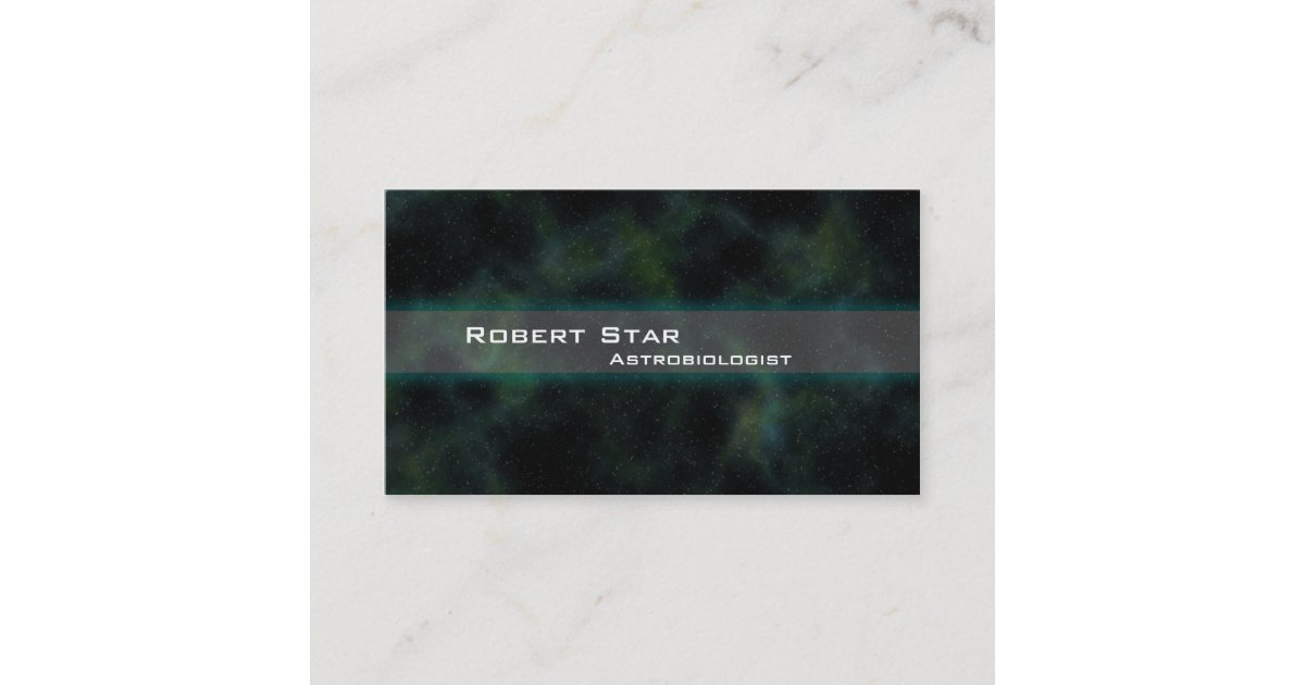 Professional Space Astronomy Nebula Business Cards | Zazzle