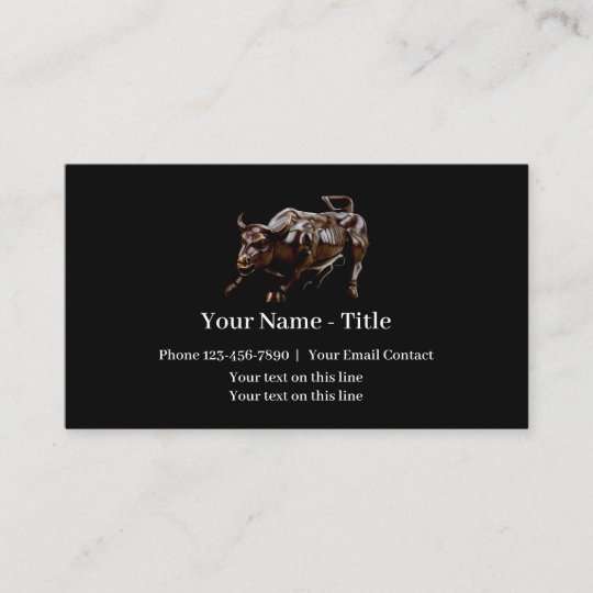 Professional Stock Trader Business Card | Zazzle.com