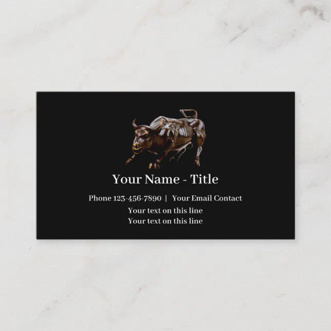 Professional Stock Trader Business Card | Zazzle