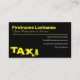 Professional taxi driver cabdriver business card | Zazzle