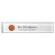 Professional Teacher Sports Desk Name Plate | Zazzle