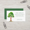 Professional Tree Services Business Card | Zazzle