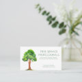 Professional Tree Services Business Card | Zazzle