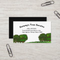 Professional Tree Trimming Service Business Card | Zazzle