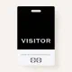Professional Visitor Badge Logo | Zazzle