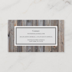 Professional Wood Carpenter Business Card | Zazzle