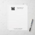 Professional Writer | Vintage Typewriter Symbol Letterhead | Zazzle