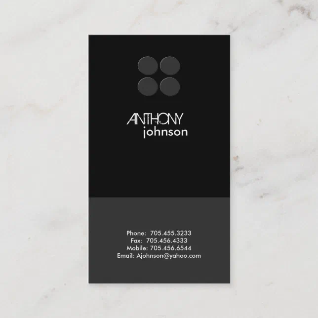 Profile Cards | Modern | Zazzle