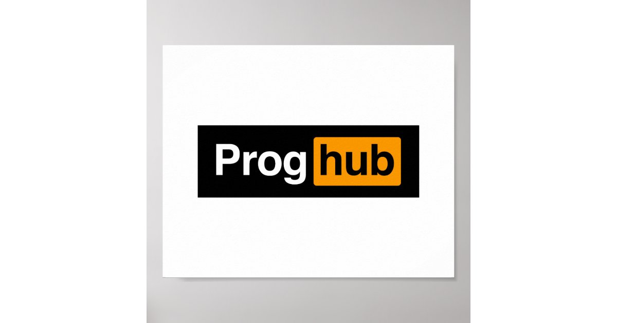 ProgHUB Poster | Zazzle