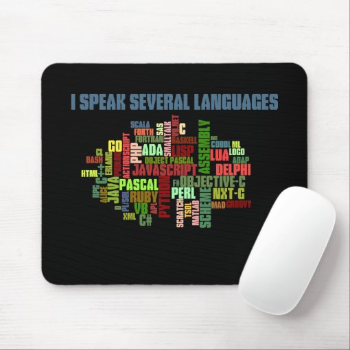Programmers Have Multiple Programming Skills Mouse Pad | Zazzle