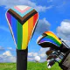 Progress Rainbow Flag golf, Pride golfing / LGBTQ Golf Head Cover | Zazzle