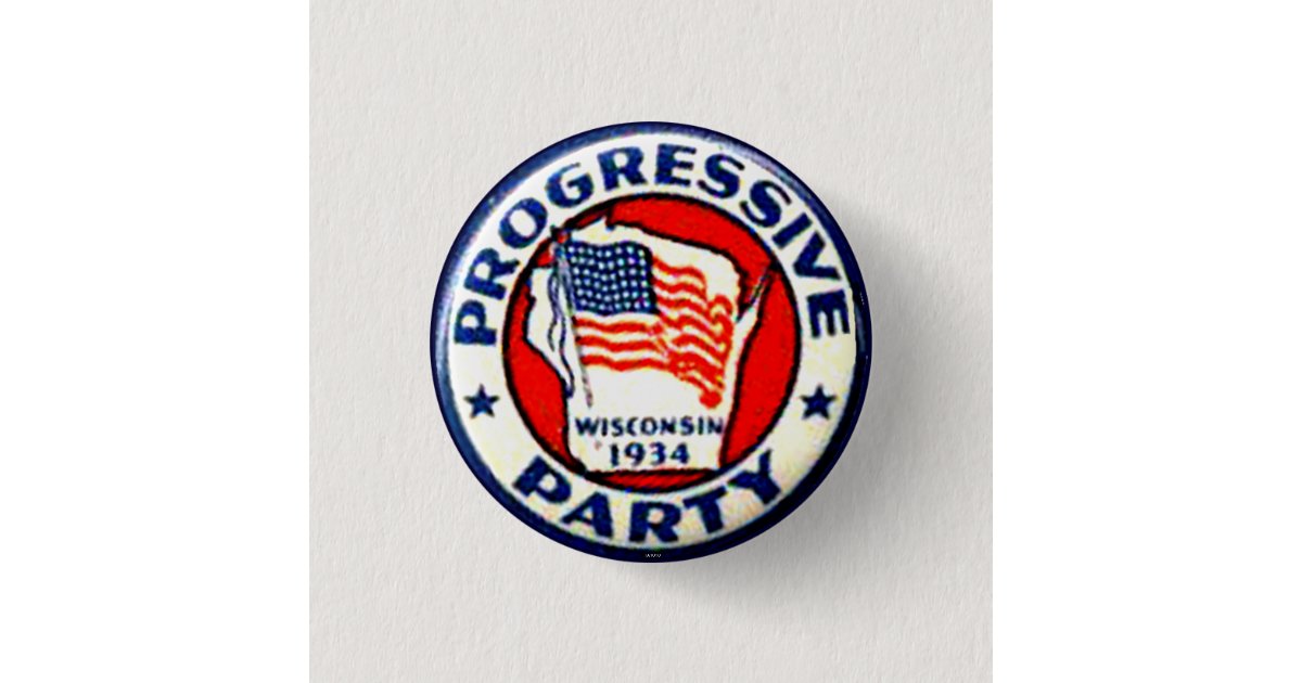 Progressive Party - Button | Zazzle