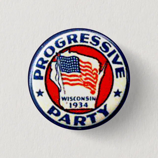 Progressive Party - Button | Zazzle
