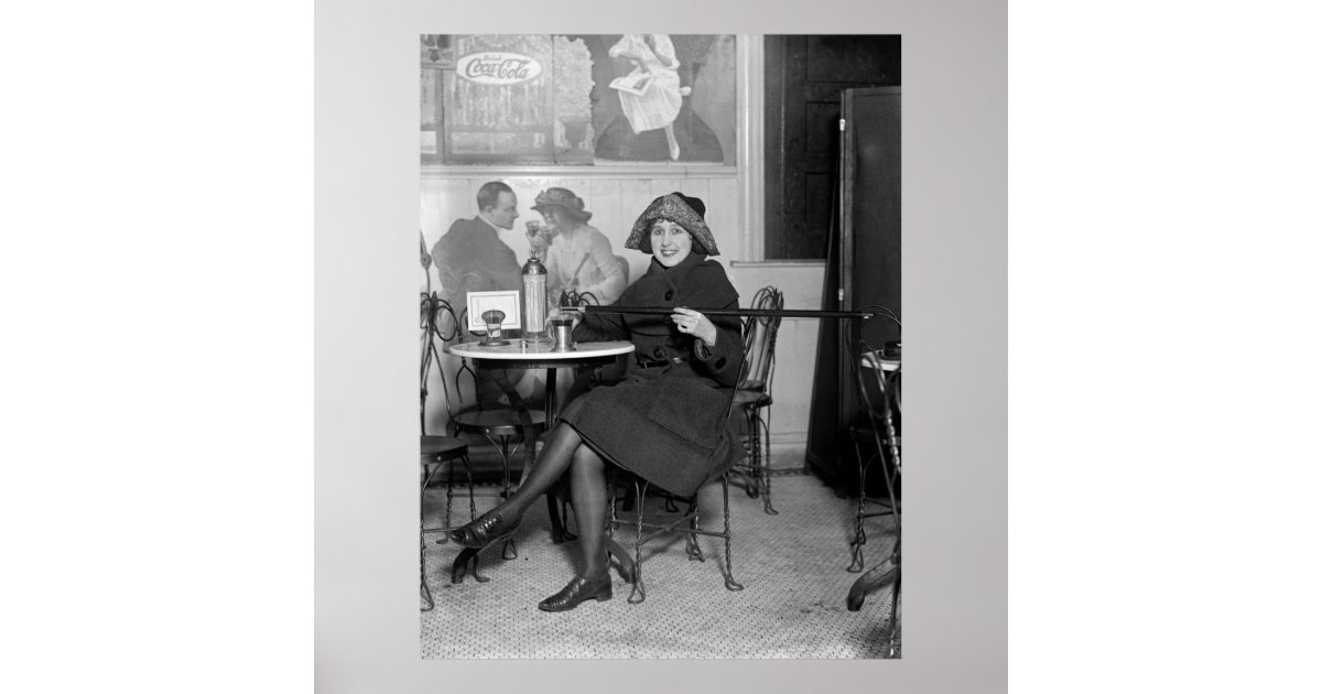 Prohibition Tipping Cane, 1922 Poster | Zazzle