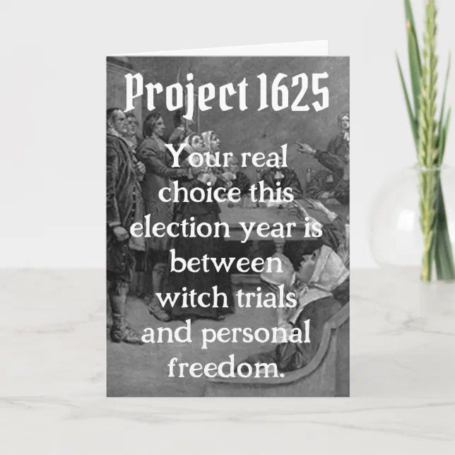 Project 1625 card | Zazzle