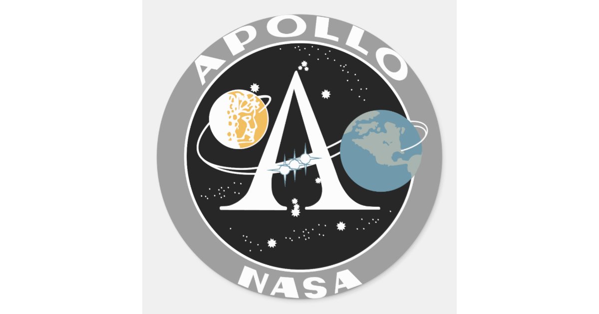 Project Apollo Sticker | Zazzle