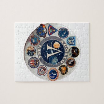 Project Apollo: The Composite Logo Jigsaw Puzzle | Zazzle