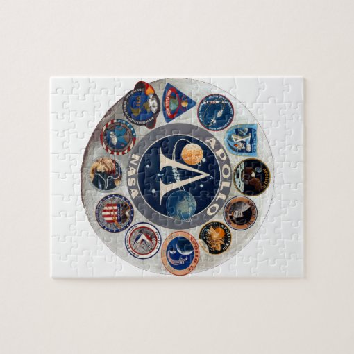 Project Apollo: The Composite Logo Jigsaw Puzzle | Zazzle